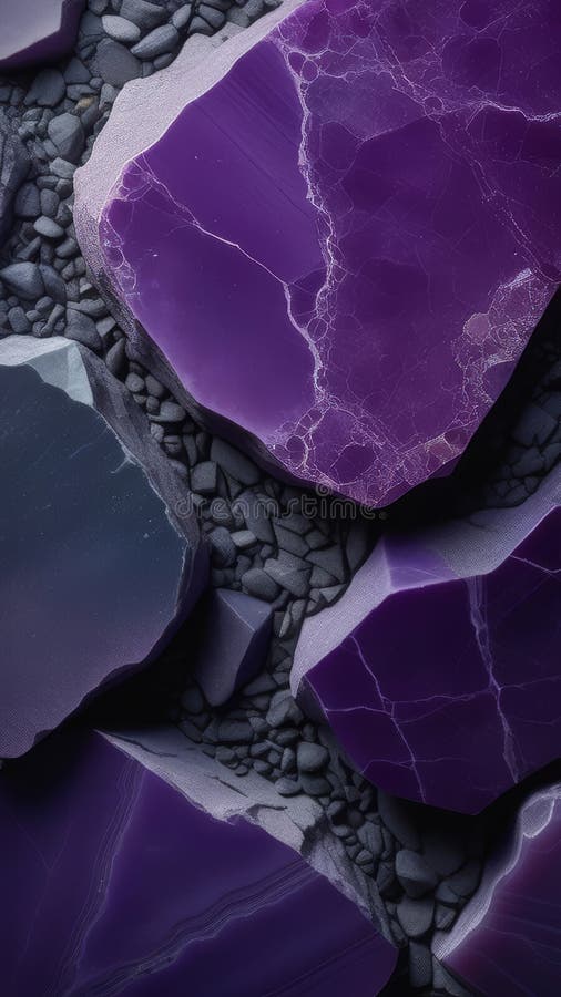 Close-up of a Beautiful Glossy Marble Stone Stock Image - Image of ...