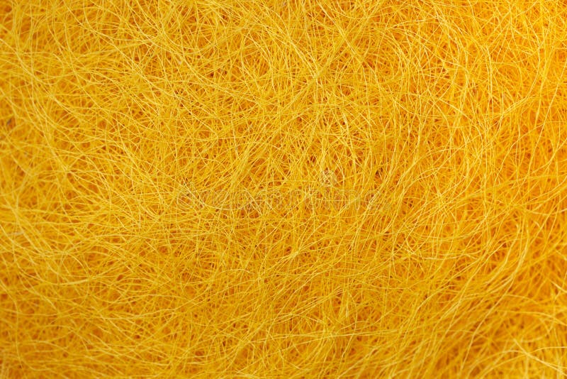 Close Up Beautiful Golden Raw Silk Thread Stock Image - Image of luxury ...