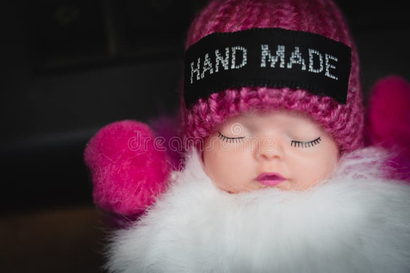 Close Up of Beautiful Toy Pink Doll Image Editorial Photo - Image of ...