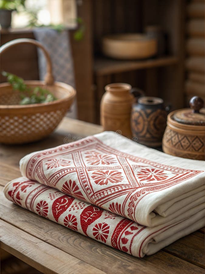 Close-up of a Beautifully Folded Assamese Gamusa Stock Photo - Image of ...