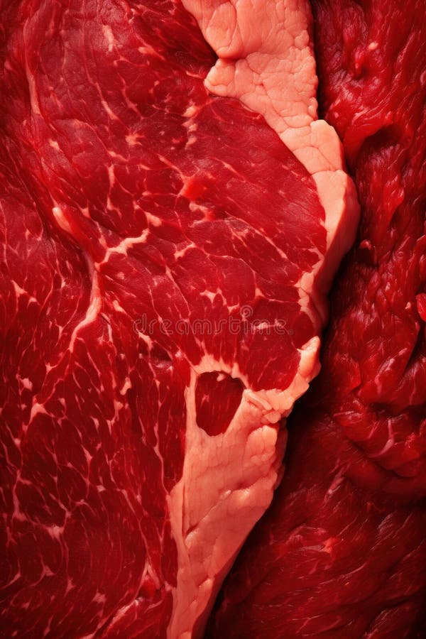Close-Up of Beef AI Generated Stock Illustration - Illustration of ...
