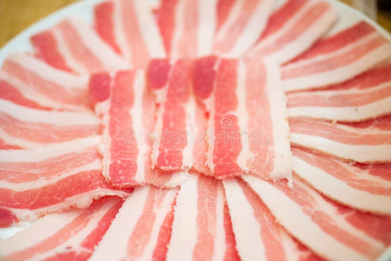 Close-up beef slices stock photo. Image of quality, loin - 35226558