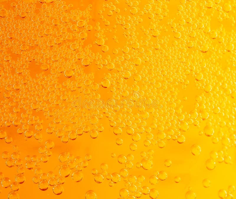 Close up of beer bubbles stock photo. Image of cool, glass - 21943444