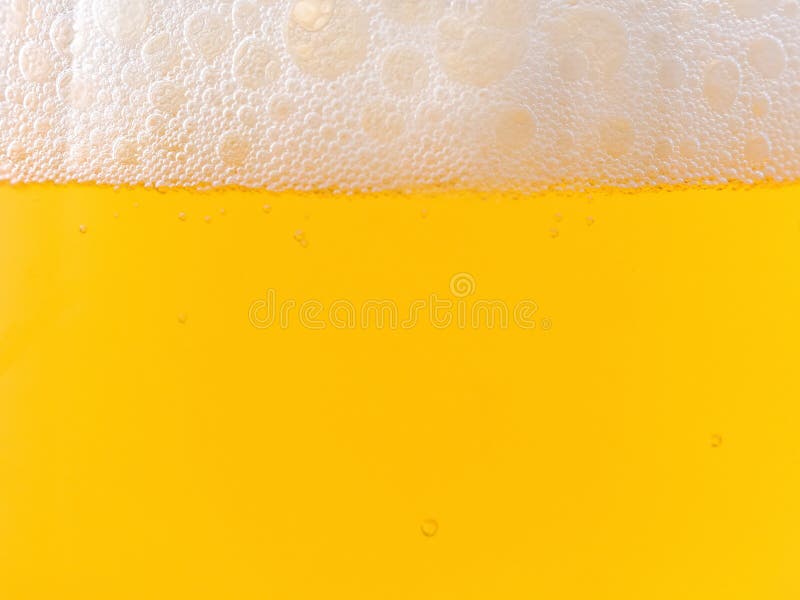 Close-up of beer and foam stock photo. Image of lager - 48256696