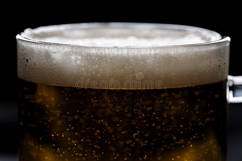 Beer foam texture. stock photo. Image of brewed, bubbles - 42575472