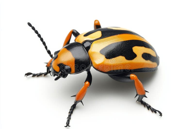 Close-up of a Beetle or Bug on a Transparent Background. Anatomy of ...