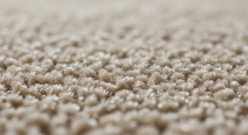 Close-up of Beige Carpet Texture, Soft and Inviting Stock Illustration - Illustration of light ...
