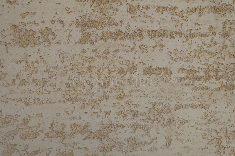 Close Up of Beige Semi-smooth Wall with Stucco Lace Finish Stock Photo ...
