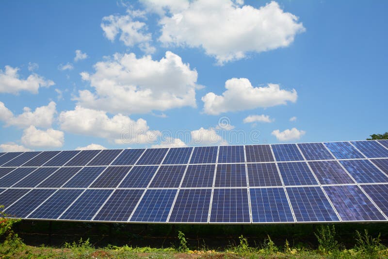 Photovoltaic Power Big House Stock Photos - Free & Royalty-Free Stock ...