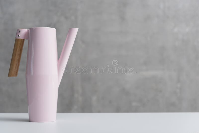 Huge Kettle Locating on Desk Stock Photo - Image of break, indoor ...