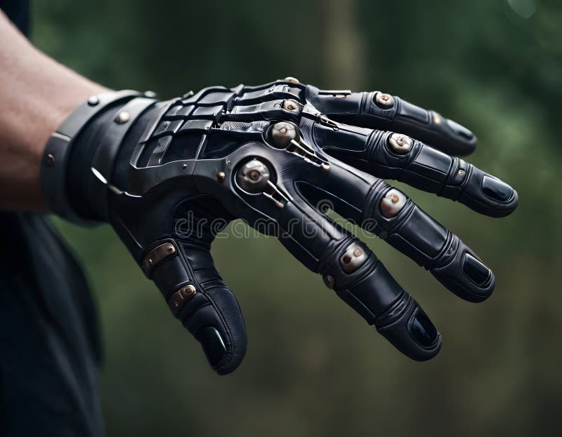 Close-up of a Bionic Arm. Generative AI. Stock Photo - Image of ...