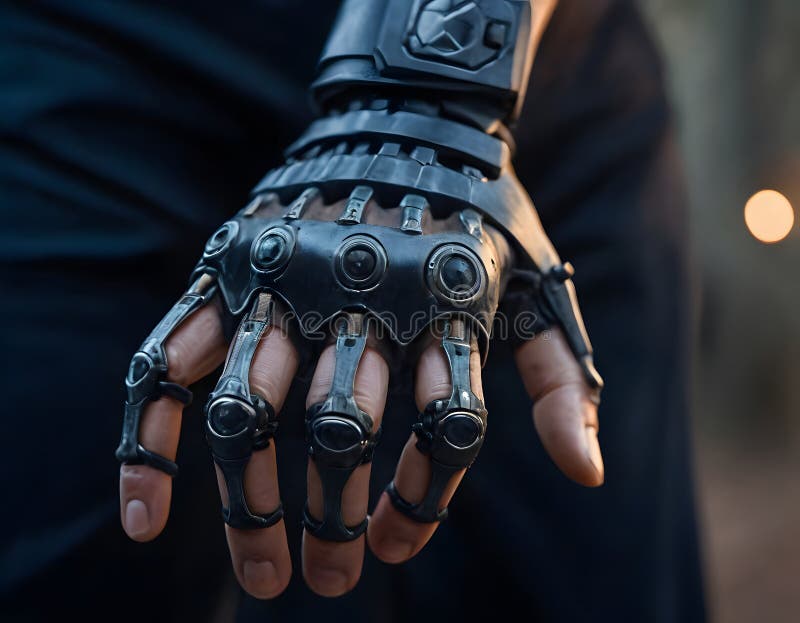 Close-up of a Bionic Arm. Generative AI. Stock Photo - Image of limb ...
