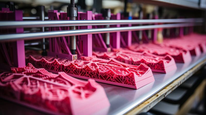 Close Up of Bioprinter Process Layered Printing of Organ Tissues for ...