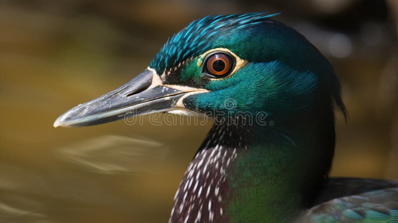 A Close Up of a Bird with a Blurry Background and a Blurry Image of the ...