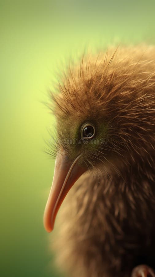 A Close Up of a Bird with a Very Long Beak. Generative AI Image. Stock ...