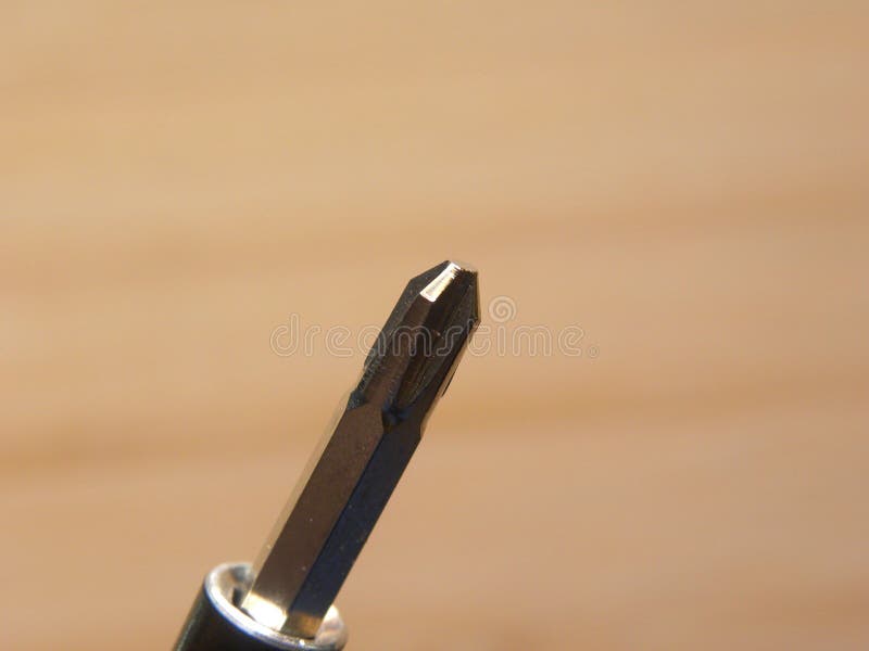 Close Up of Bit of Precision Screwdriver Stock Image - Image of macro ...