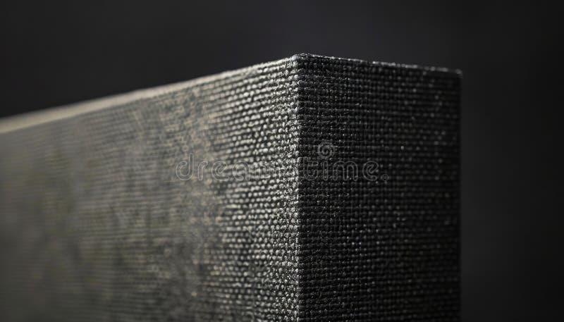 A Close Up of a Black Fabric on a Table Stock Photo - Image of table ...