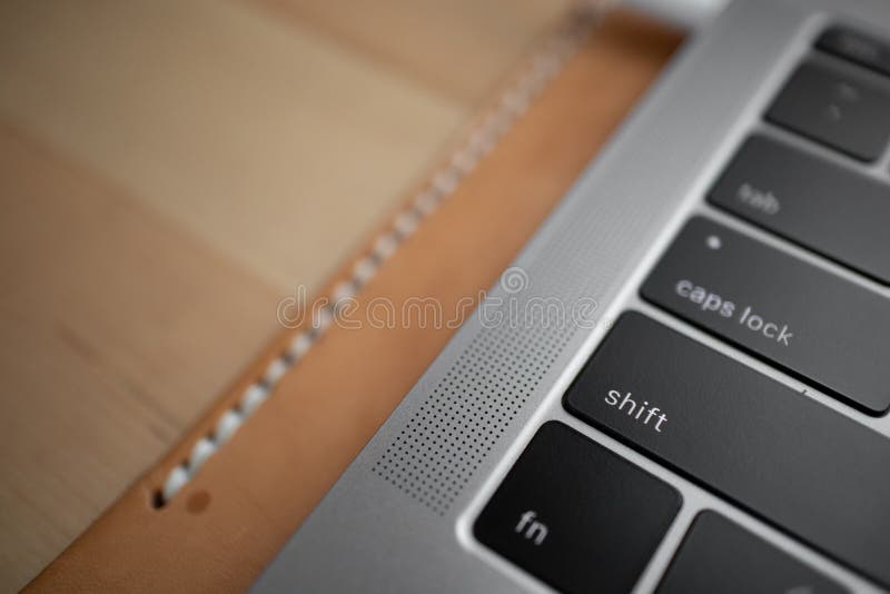 Close Up of Black Keyboard Button of a Laptop Stock Photo - Image of ...