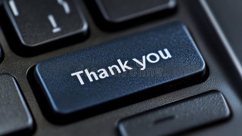 133 Thank You Keyboard Office Stock Photos - Free & Royalty-Free Stock ...