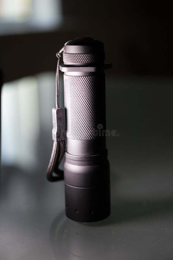 Flashlight on table stock photo. Image of bulb, bright - 883826