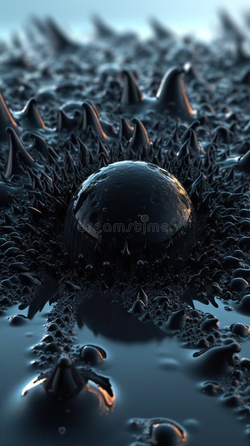 Ferrofluid Texture Stock Illustrations – 31 Ferrofluid Texture Stock ...