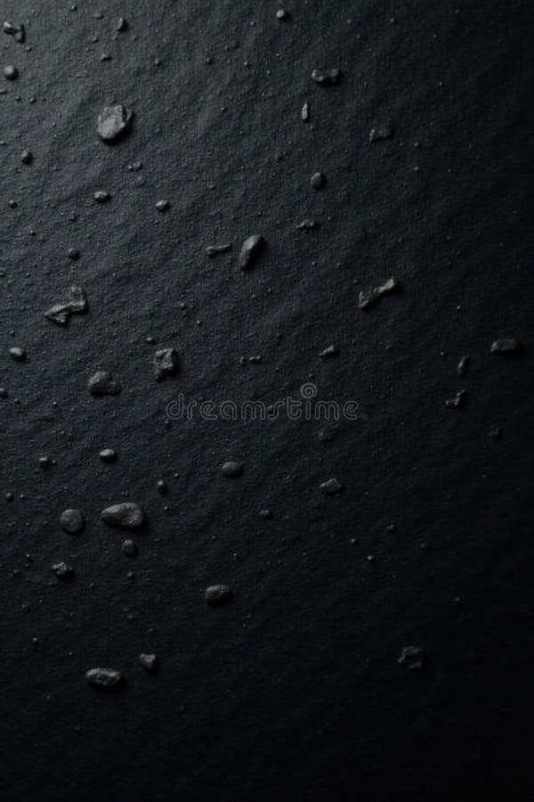 Close-up of Black Paper Sheet with Rough Undertones, Close-up, Glossy ...