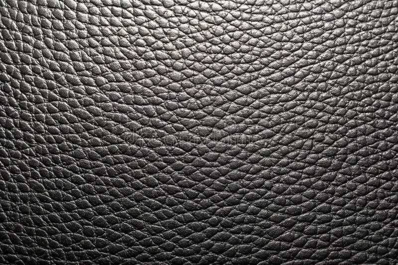 Black Pebbled Leather Texture Background Stock Illustration ...