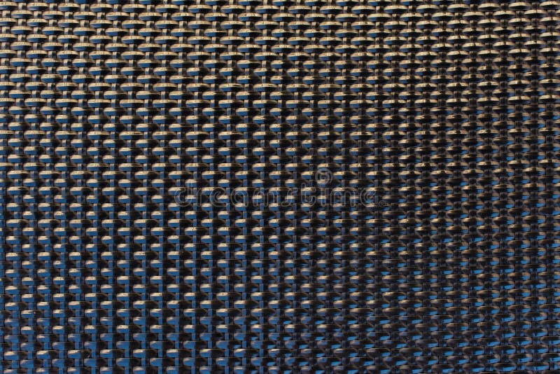 Close-up Black Plastic Wattled Grid Texture Pattern Stock Image - Image ...