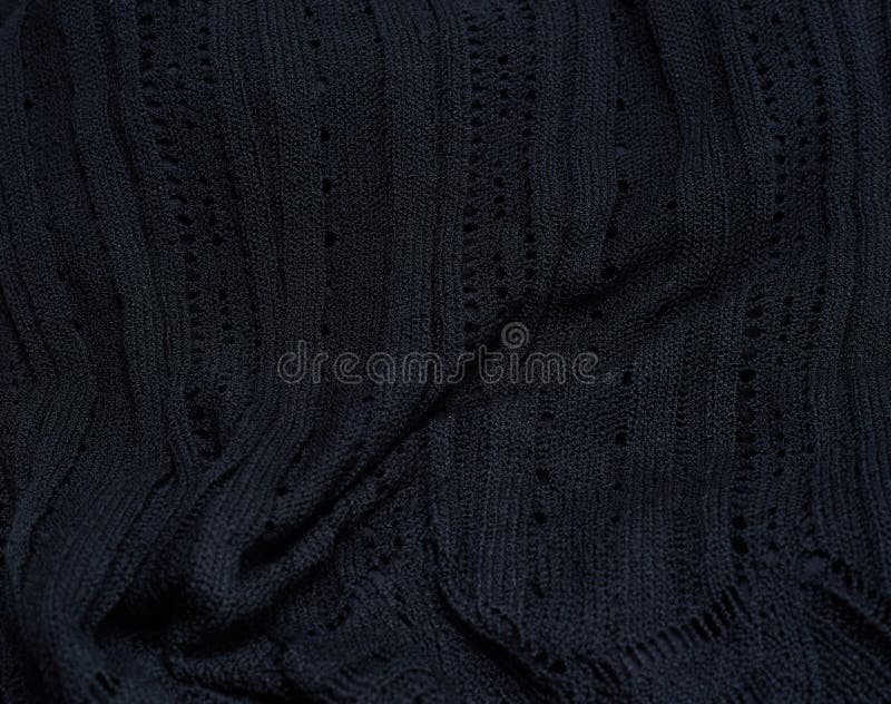 Close-up of Black Textured Fabric, Fabric Texture Background, Sewing ...