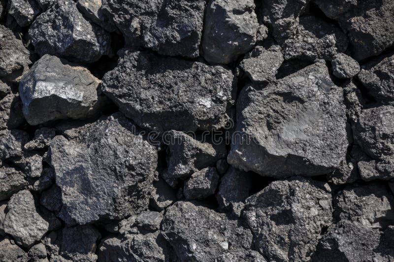 Close-up of Black Volcanic Rock Texture, Rough, Porous Surface with ...