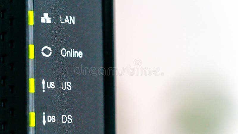 Modem lights stock photo. Image of telephony, diode, modem - 9706