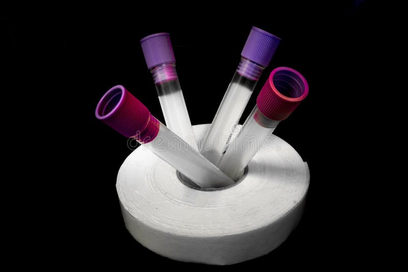 Close up of blood tube. stock image. Image of education - 53363975