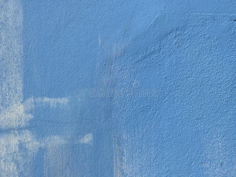 Blue Cement Wall Texture Background Stock Image - Image of abstract ...