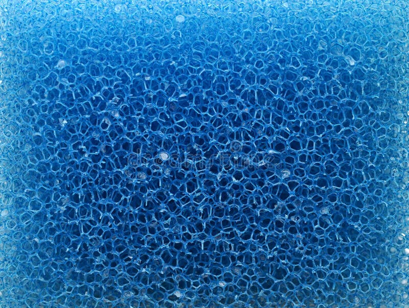 Close-up of Blue Cleaning Sponge Stock Photo - Image of textured ...