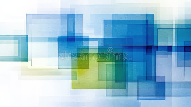 A Close Up of a Blue and Green Square Pattern on White Background, AI ...
