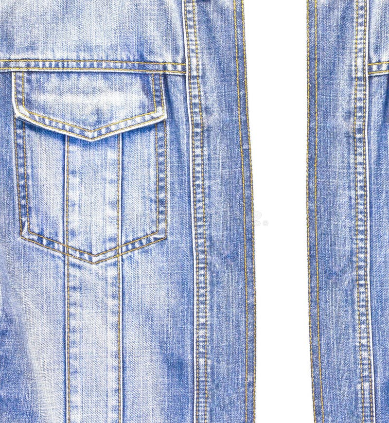 Denim Jacket stock image. Image of jeans, denim, isolated - 2842383