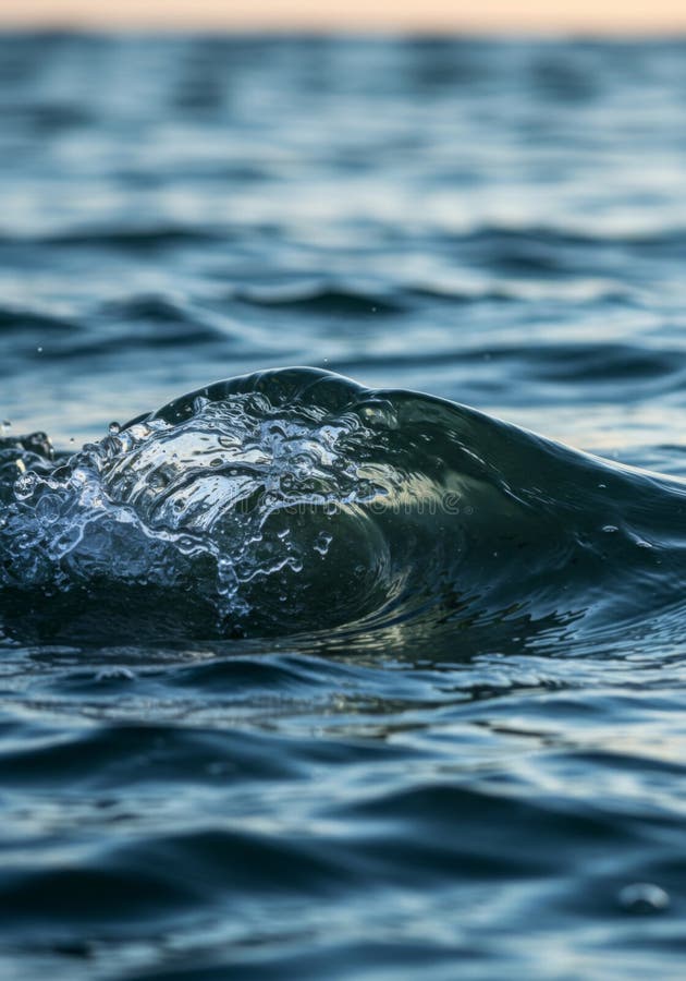 Close Up of a Blue Ocean Wave Stock Photo - Image of movement, texture ...