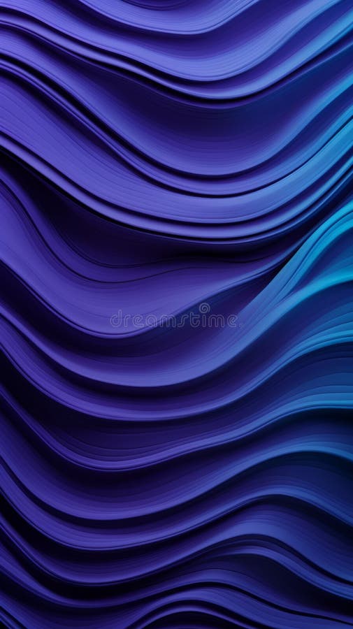 Close-Up of Blue and Purple Wave Pattern Stock Photo - Image of motion ...
