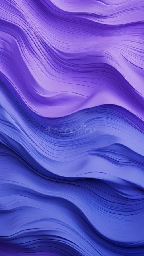 Close-Up of Blue and Purple Wave Pattern Stock Photo - Image of design ...