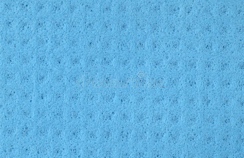 Close Up of Blue Sponge Cloth Texture Stock Photo - Image of clean ...