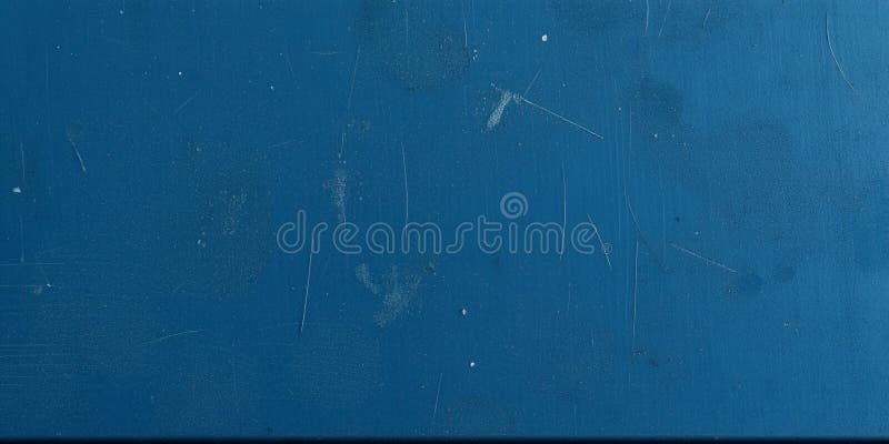 A Closeup of a Blue Surface with Scratches and Marks Stock Illustration ...