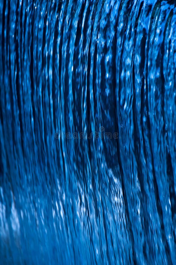 Close Up Blue Water Fall Nature Abstract Texture Background Stock Photo ...