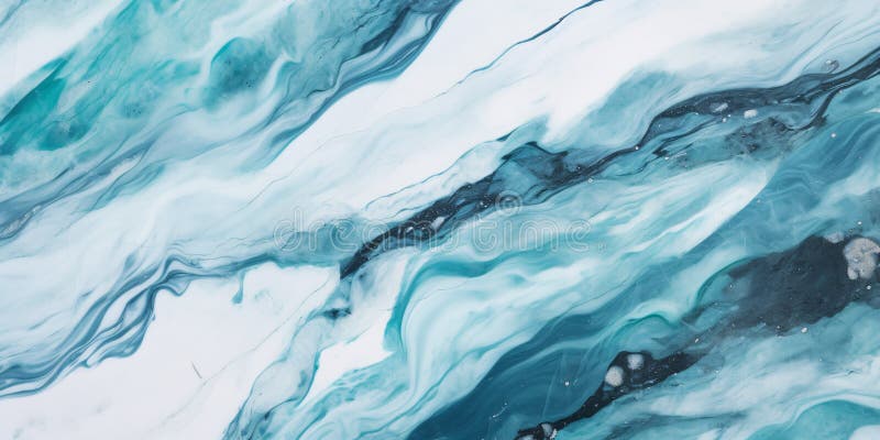 Close Up of Blue and White Marble Texture Background Stock Illustration ...