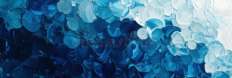 Close Up of Blue and White Wall Stock Image - Image of color, paint ...