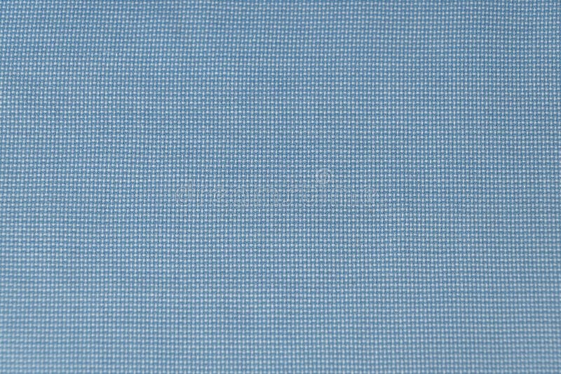 A Close-up of Blue Woven Fabric with a Uniform Grid Pattern and a ...