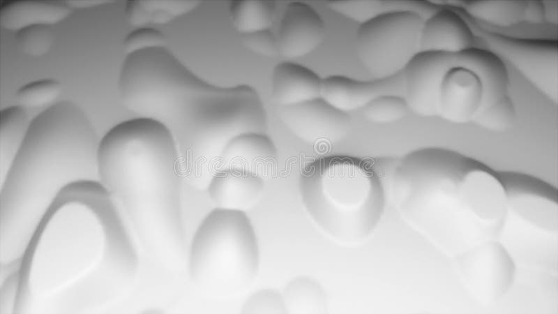 Close Up of Boiling Water Surface with Bubbles, Computer Generated ...