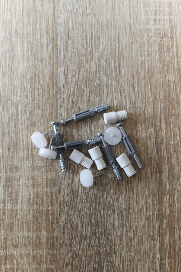 A Close-up of Bolts on the Board Stock Image - Image of repair ...