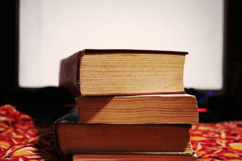 Yellowed book editorial stock image. Image of close - 138709069