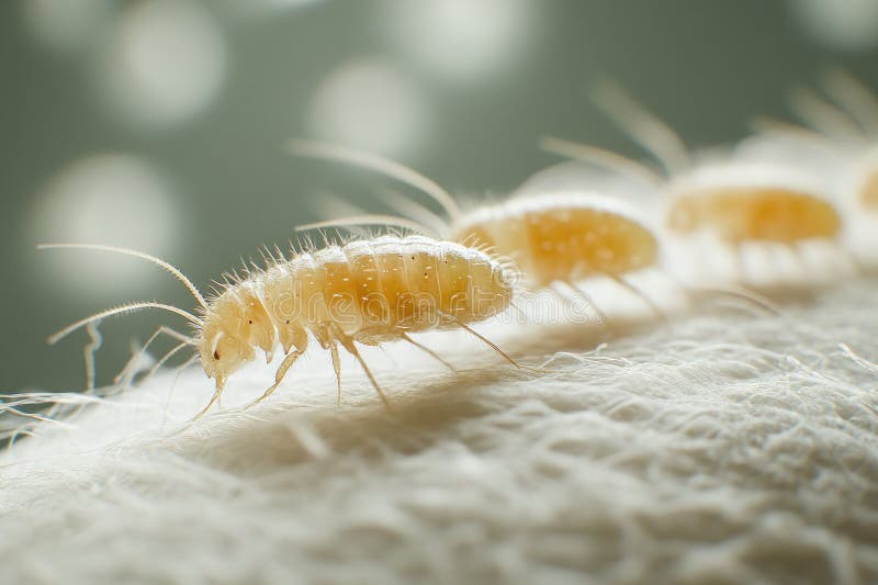 A Close-up of Booklice, Detailed and Natural, Scientific Theme Stock ...