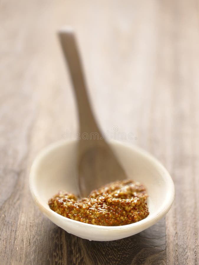 Multigrain mustard stock image. Image of flavouring, ingredients - 29754109